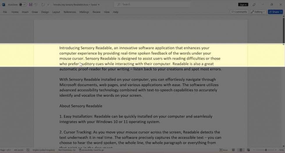 Sensory Ruler | Sensory Readable, Scribe, Writeable